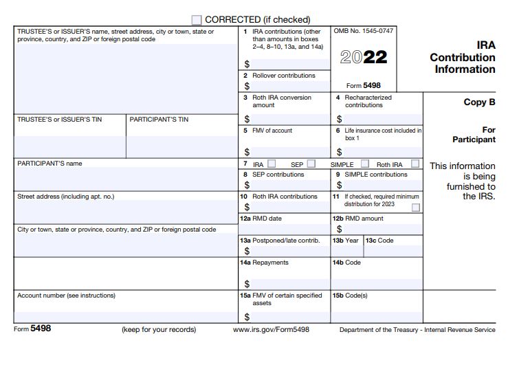 American Equity s Tax Form 5498 For IRA Contribution